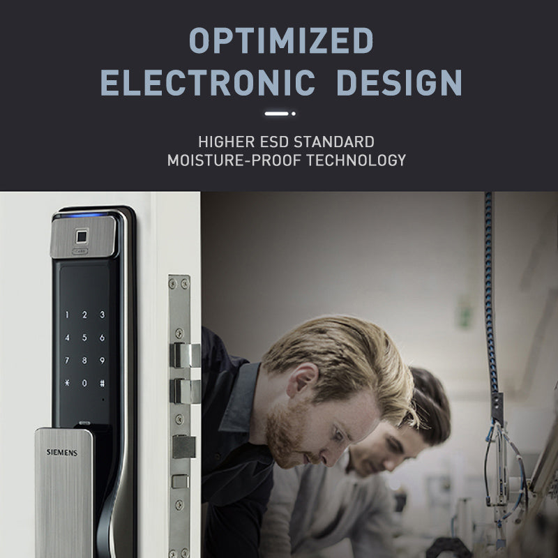 SIEMENS Digital Lock C621, the premium PUSH PULL smart doorlock – Captain