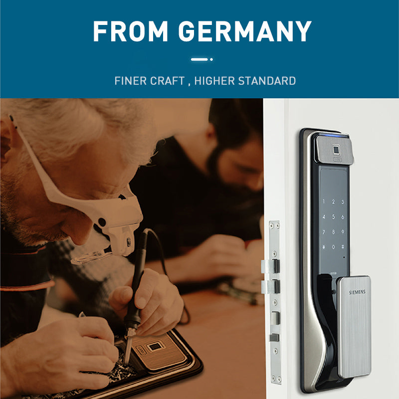 SIEMENS Digital Lock C621, the premium PUSH PULL smart doorlock – Captain